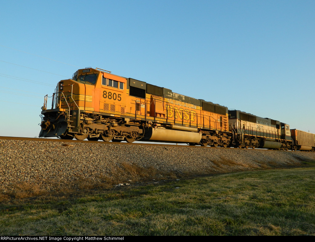 BNSF 8805 DPU Number 2